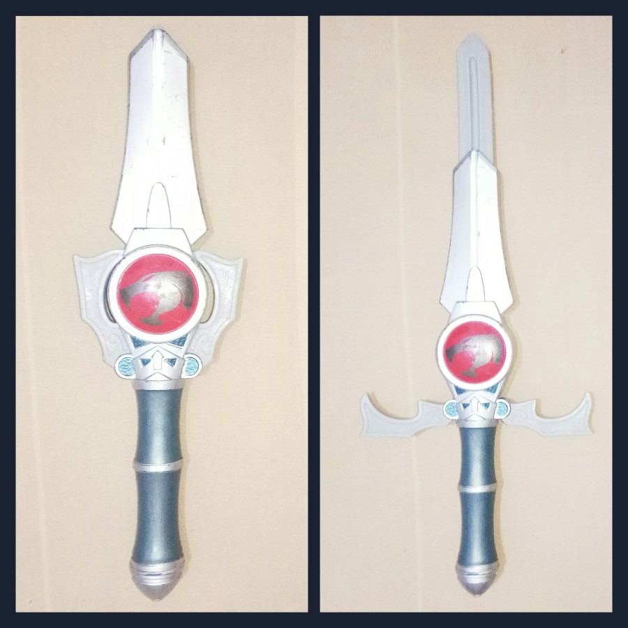 Thundercats Sword Pedang Plastik Lipat Original Bandai Very Rare, Toys ...