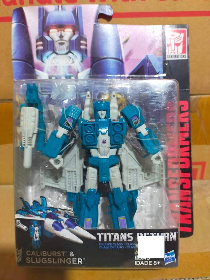Transformers Titans Return | TR CALIBURST AND SLUGSLINGER, Hobbies ...