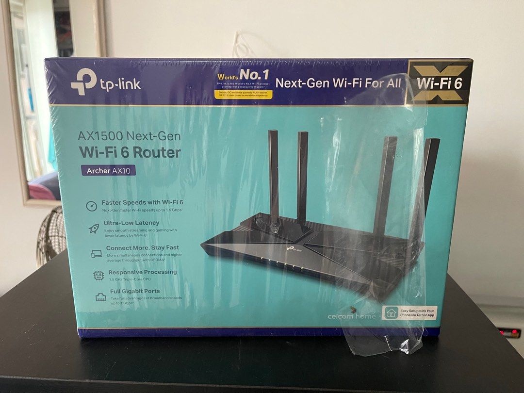 TP-Link AX1500 Router Wifi 6 (Celcom), Computers & Tech, Parts ...