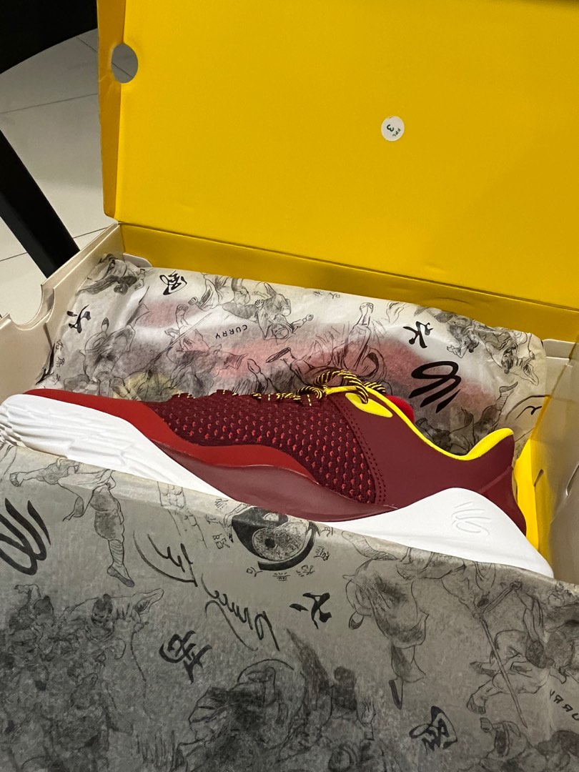Under Armour Curry 11 X Bruce Lee (Fire), Men's Fashion, Footwear ...