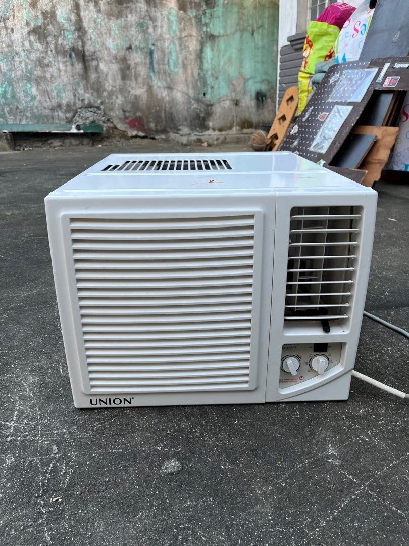 UNION 1HP aircon, TV & Home Appliances, Air Conditioning and Heating on ...