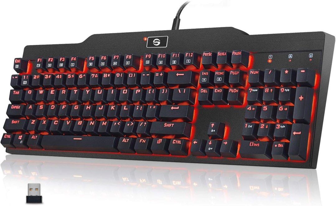 UtechSmart Mechanical Keyboard, Mercury RGB Backlit Mechanical Gaming ...