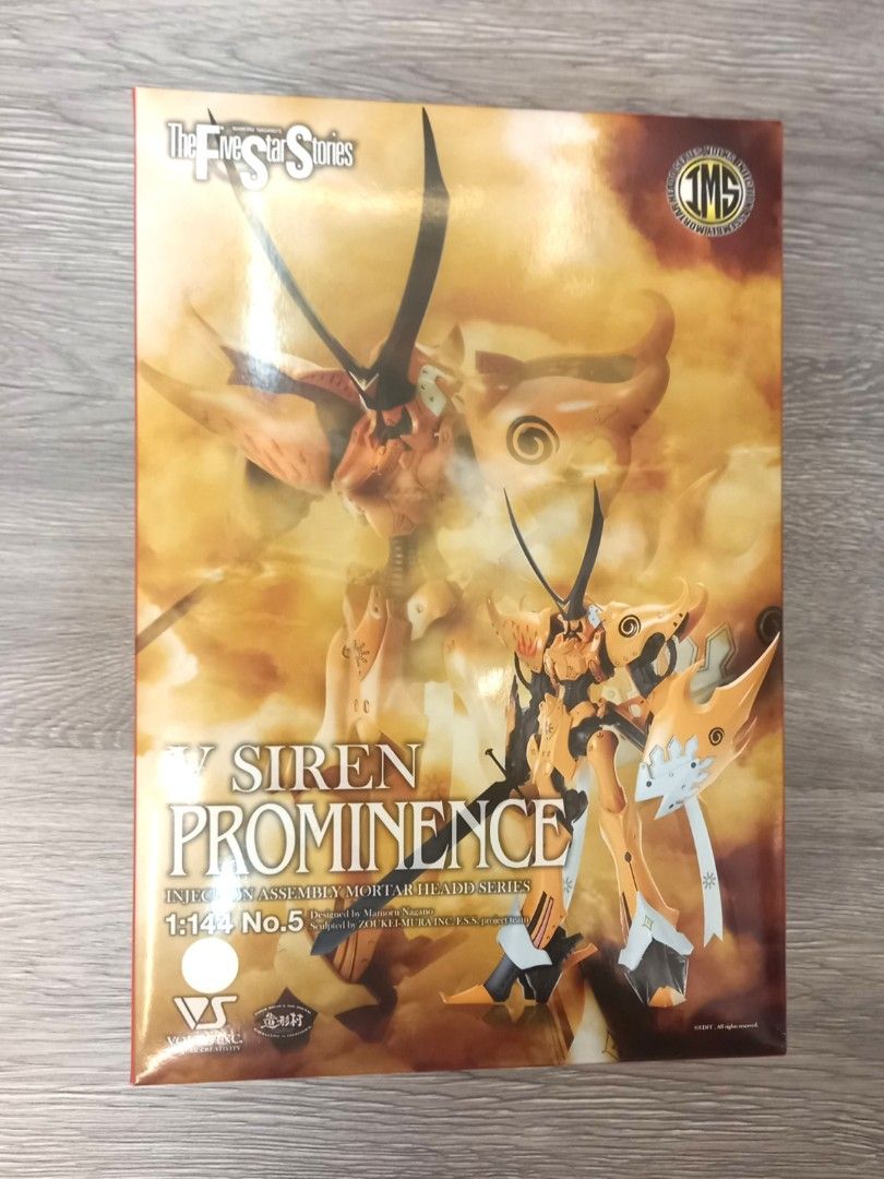 Volks 1/144 FSS 五星物語 IMS V Siren Prominence 炎子 模型, 興趣及遊戲, 玩具 & 遊戲類 - Carousell