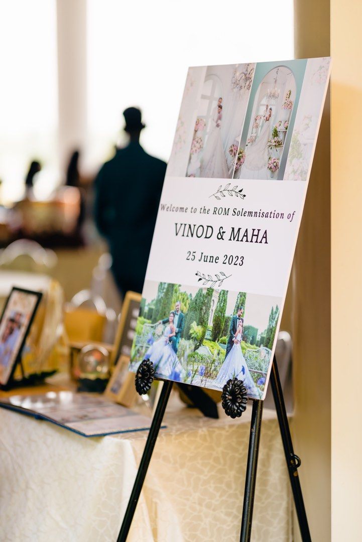 Customised Welcome Sign Board, Bulletin Board, Preorders on Carousell