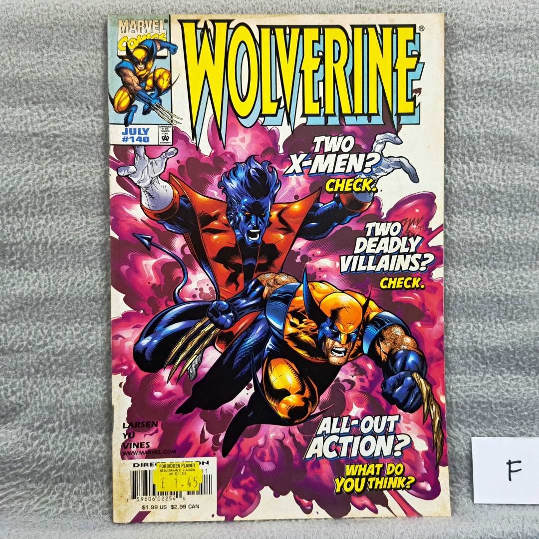 Wolverine #140 (1st Series) Marvel Comics (X-Men) Dexter Vines, Erik ...