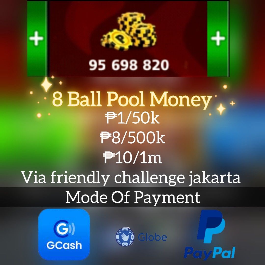 8 Ball Pool Money, Video Gaming, Gaming Accessories, In-Game Products ...