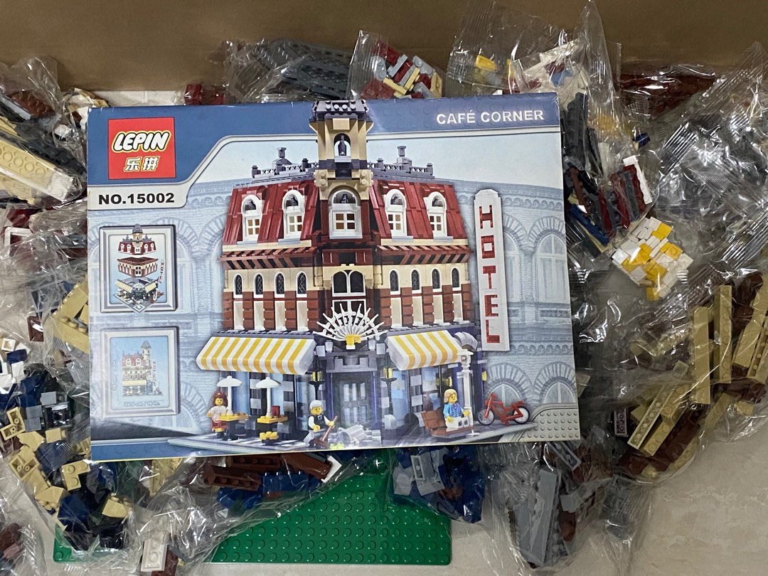 樂拼 15002 Cafe Corner (非LEGO 10182), 興趣及遊戲, 玩具 & 遊戲類 - Carousell
