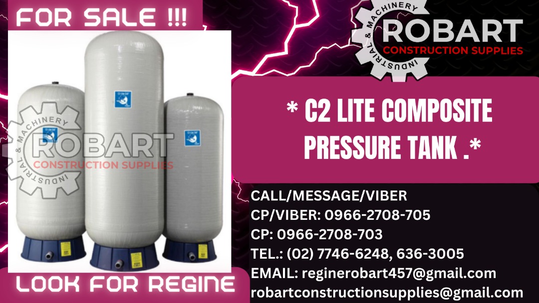 * C2 Lite Composite Pressure Tank .*, Commercial & Industrial 