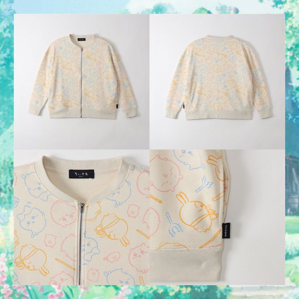 【代】ちいかわ Chiikawa Pattern collection, 女裝, 外套及戶外衣服 - Carousell