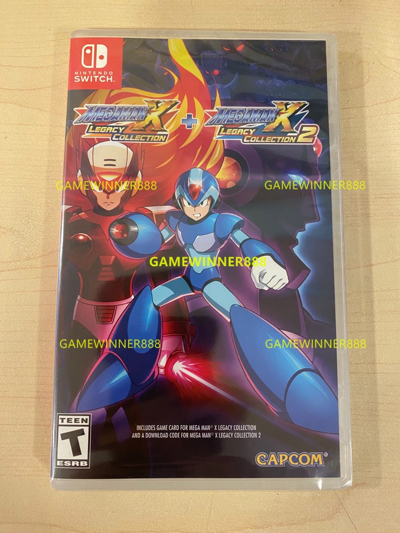 《今日快閃價》（中古二手）Switch NS遊戲 Rockman X Anniversary Collection / 洛克人X傳奇合集1+2 ...