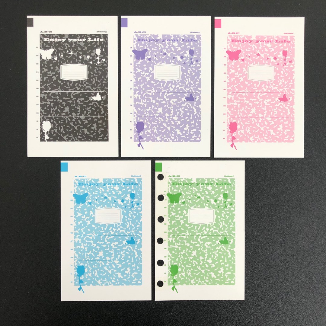 A Bubble Crush Korea Binding Cover A7, Hobbies & Toys, Stationery ...