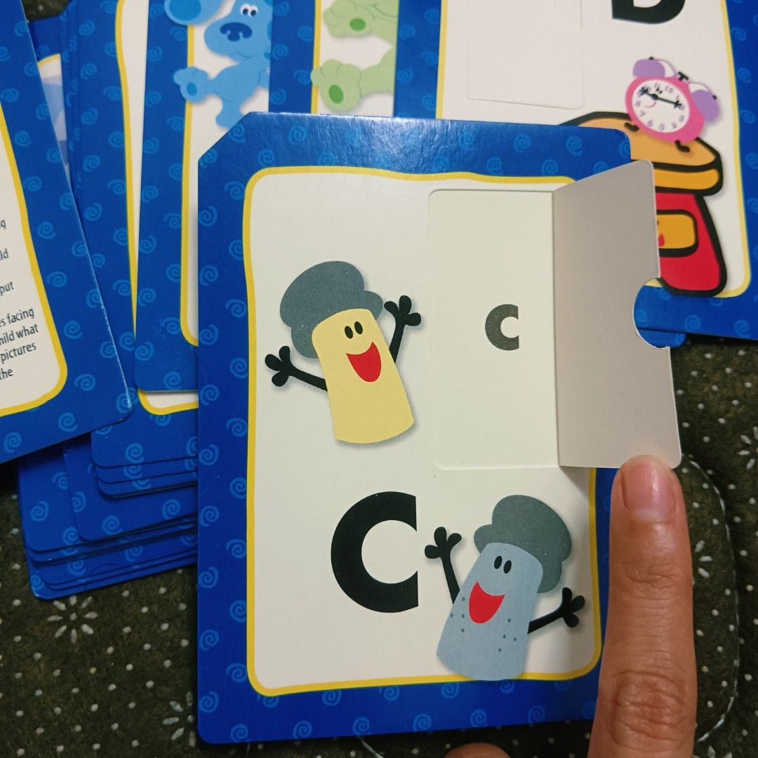 Abc flash card with flap, Babies & Kids, Infant Playtime on Carousell