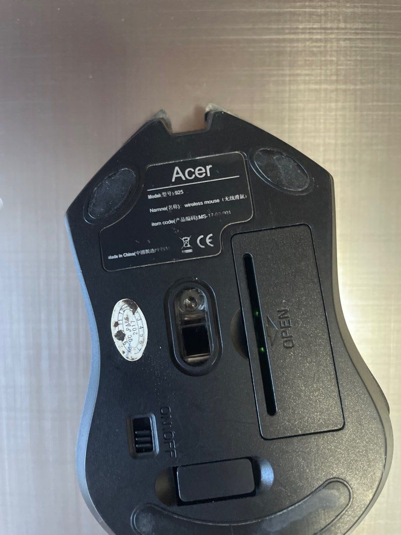 Acer 925 DPI Wireless Mouse, Computers & Tech, Parts & Accessories ...