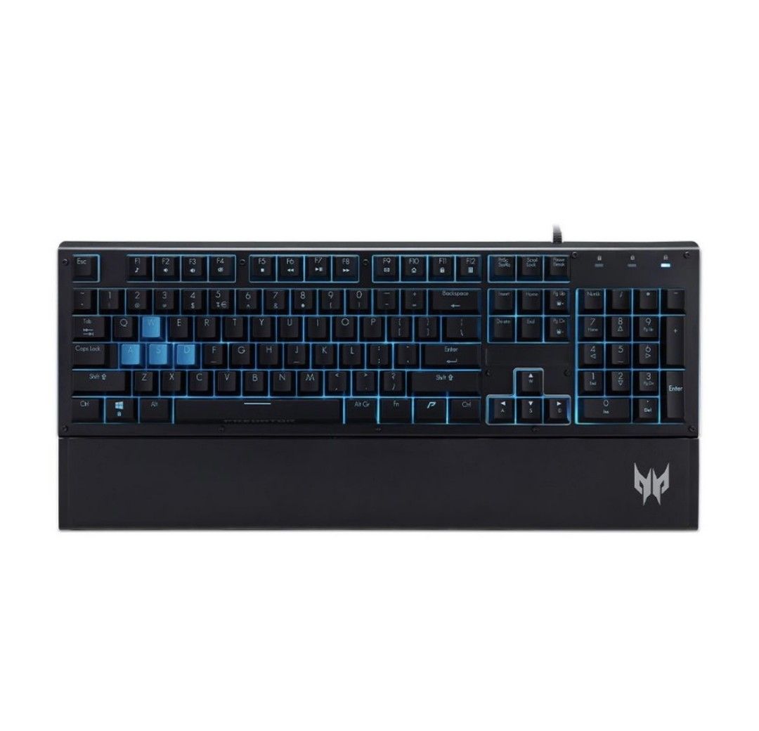 acer predator aethon 100 有線電競鍵盤（無注音), 電腦及科技產品, 電腦周邊產品, 電腦鍵盤及相關產品在旋轉拍賣