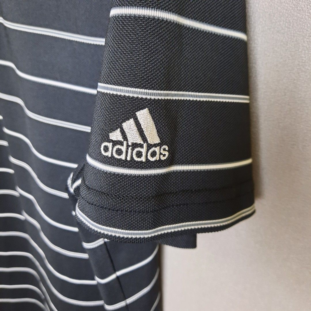 Adidas Collar Strips, Fesyen Pria, Pakaian , Atasan di Carousell