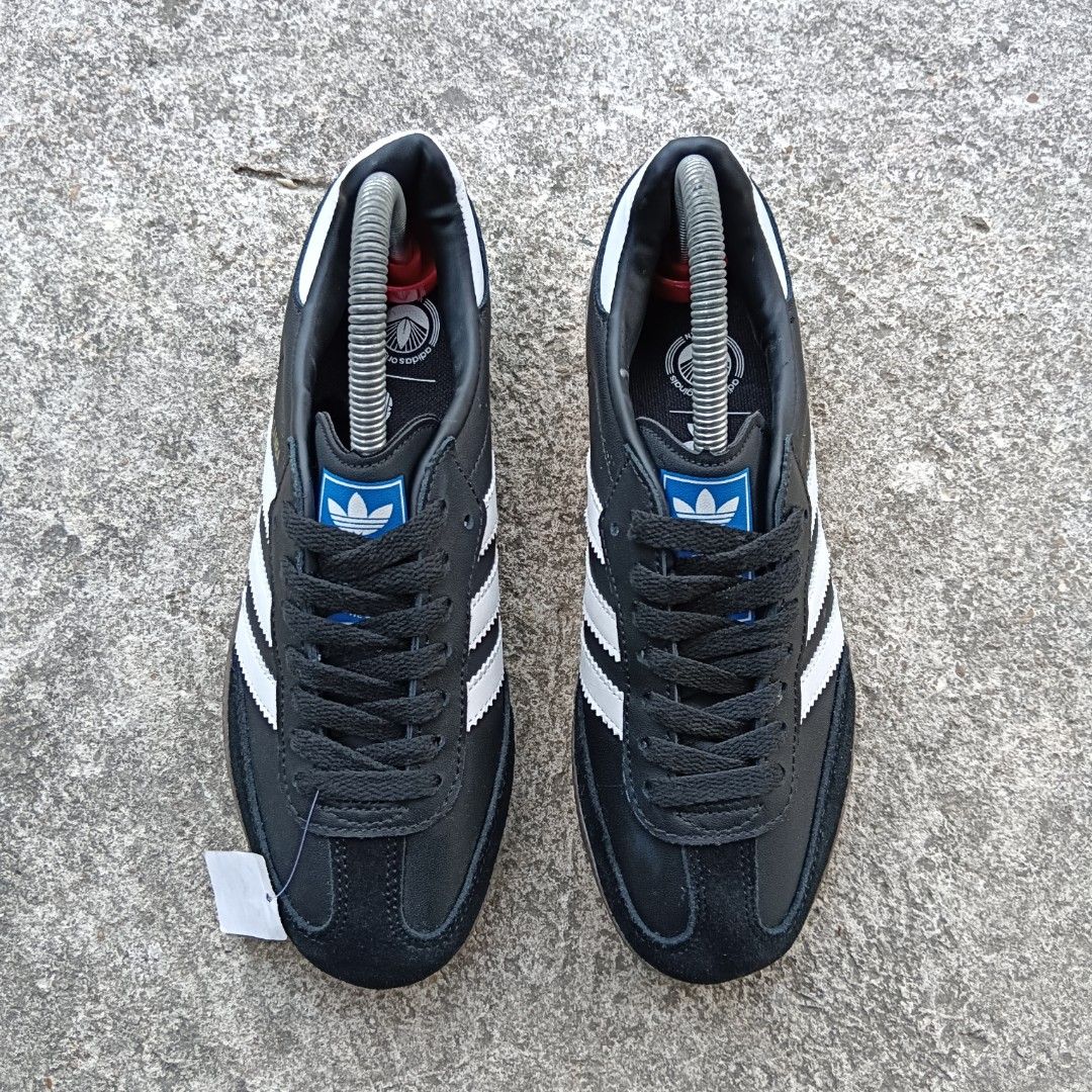 Adidas Samba Hitam Puteh (5UK23.5cm) - RM15O, Women's Fashion, Footwear ...
