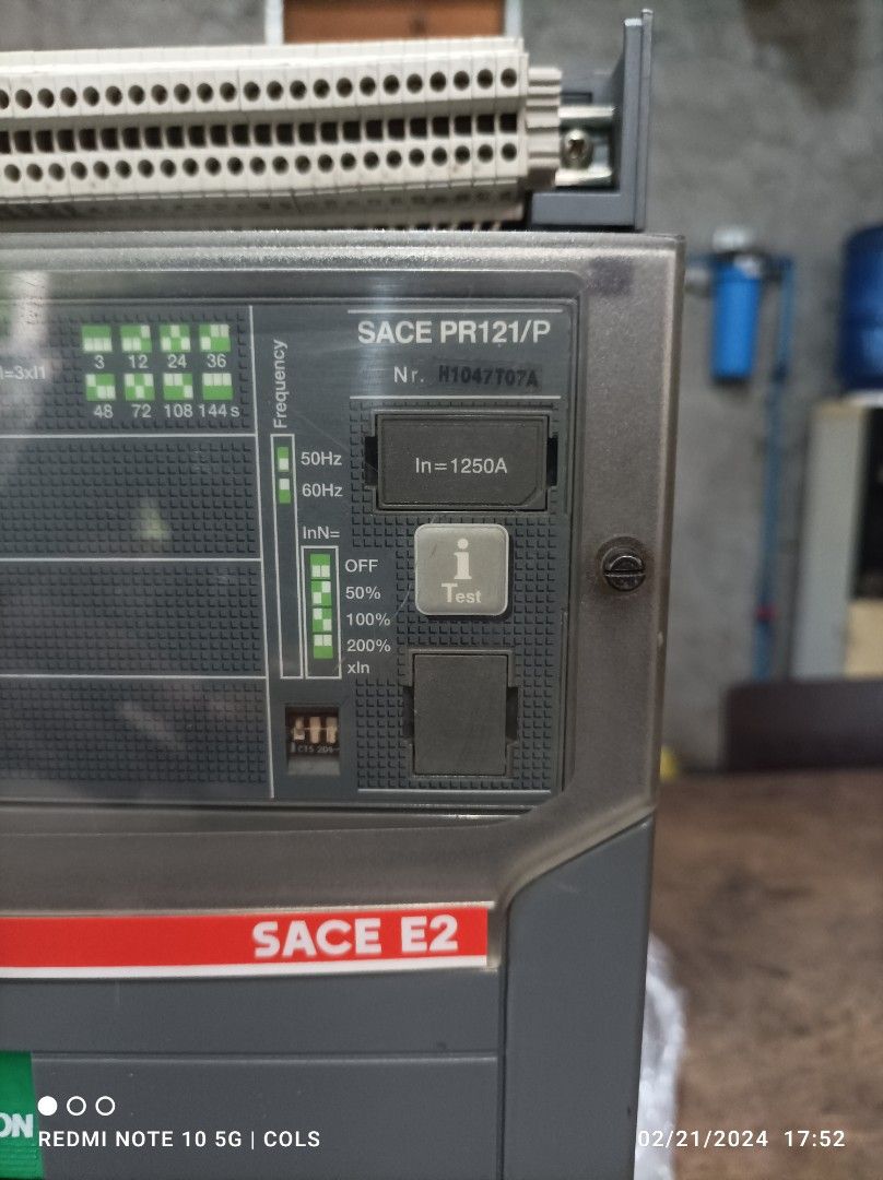 AIR CIRCUIT BREAKER ABB SACE 1250AMPS, Commercial & Industrial ...