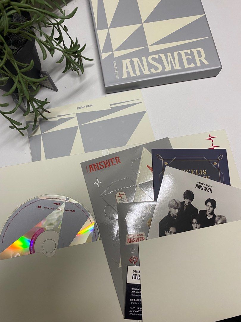 Answer Album [ON ], Hobbies & Toys, Music & Media, CDs & DVDs on Carousell