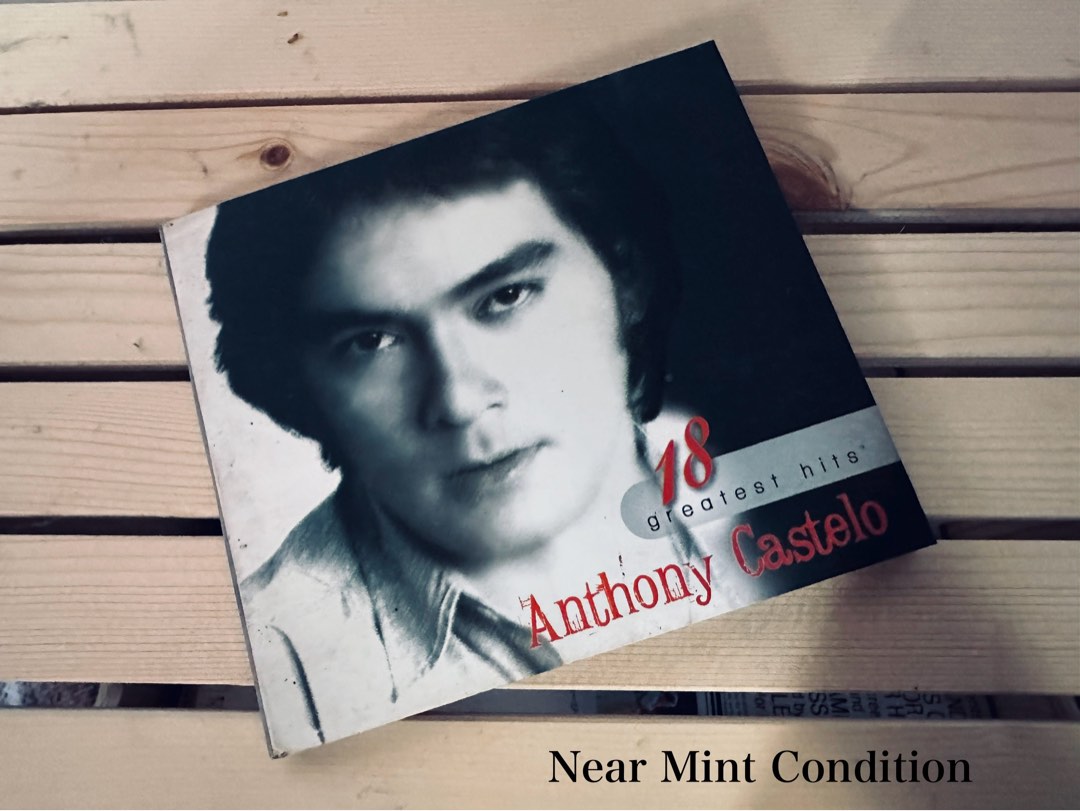Anthony Castelo 18 Greatest Hits CD Original CD Vintage CDs OPM cds ...