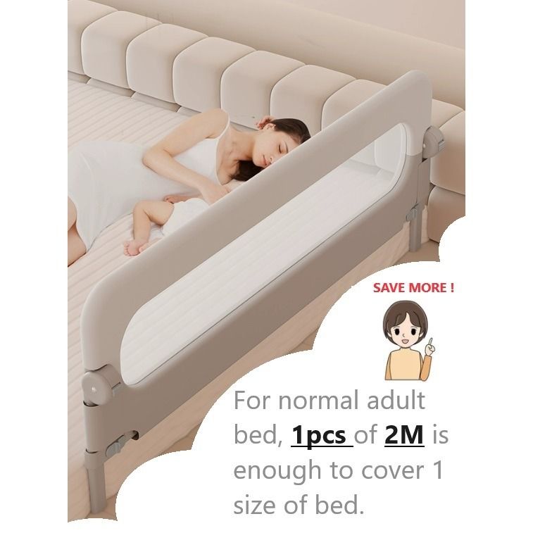 Baby Bed Rail Guard Safety Fence Bumper bed barrier travel bed rail ...