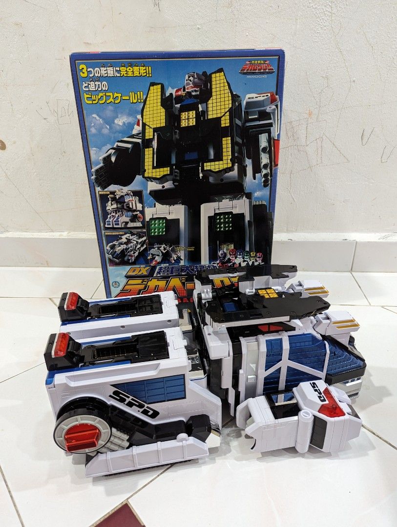 Bandai Power Rangers SPD Tokusou Sentai Dekaranger DX Deka Base Robo ...