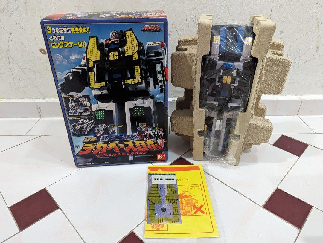 Bandai Power Rangers SPD Tokusou Sentai Dekaranger DX Deka Base Robo ...