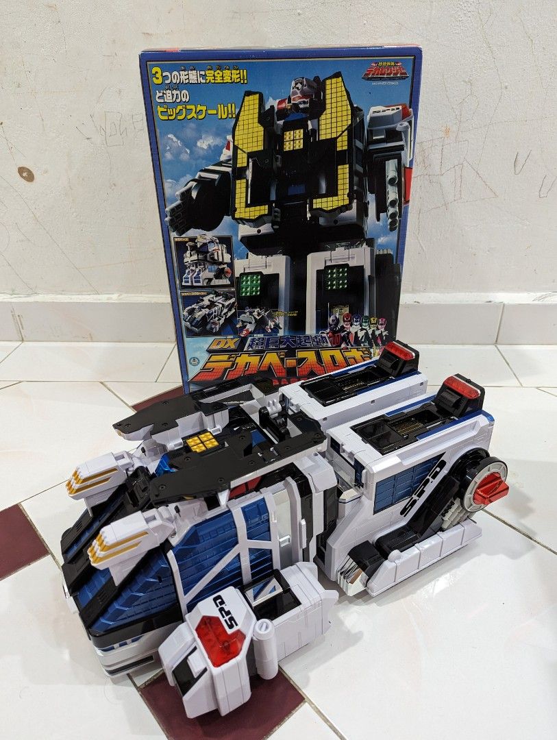 Bandai Power Rangers SPD Tokusou Sentai Dekaranger DX Deka Base Robo ...