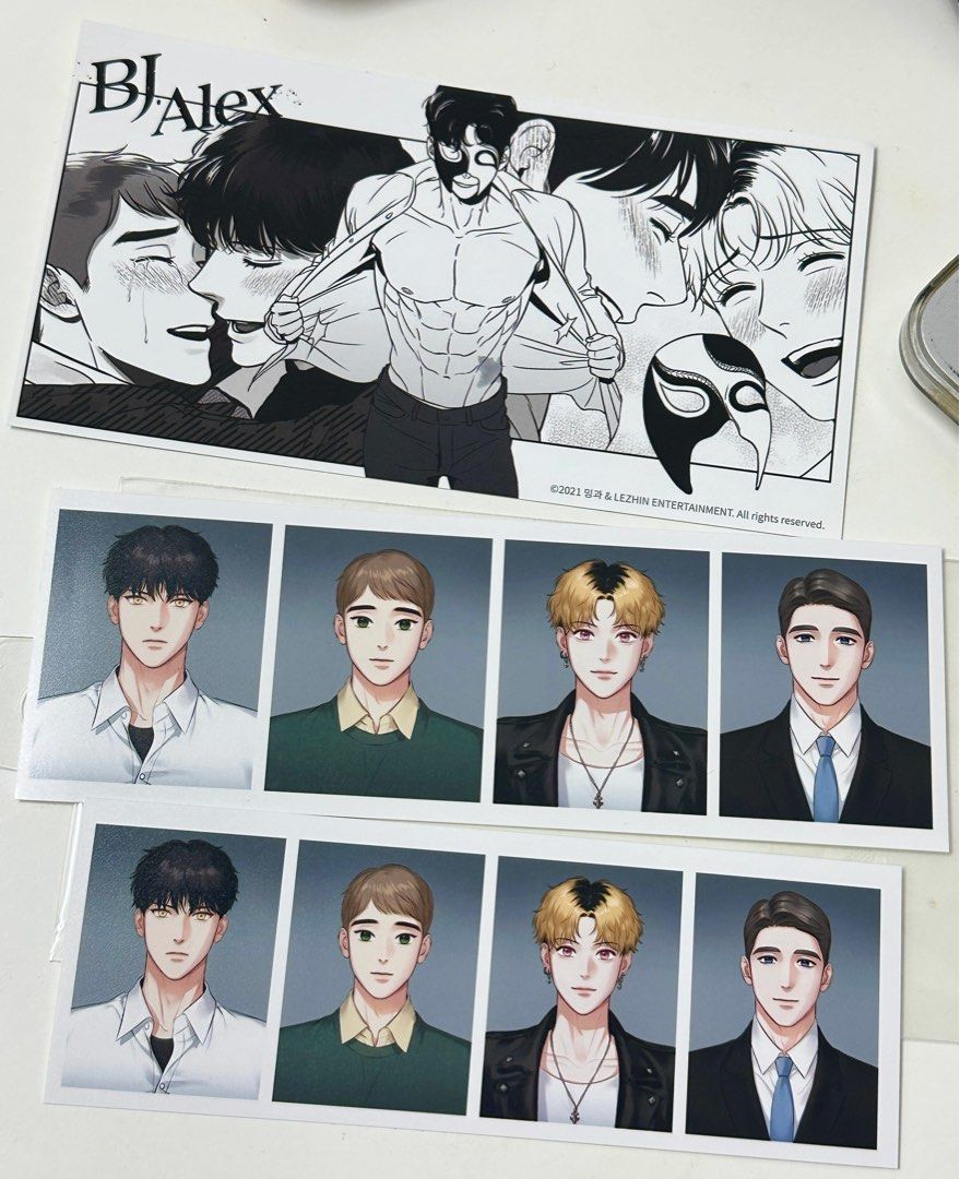 BJ Alex ID Photo Lezhin Official, Hobbies & Toys, Collectibles ...