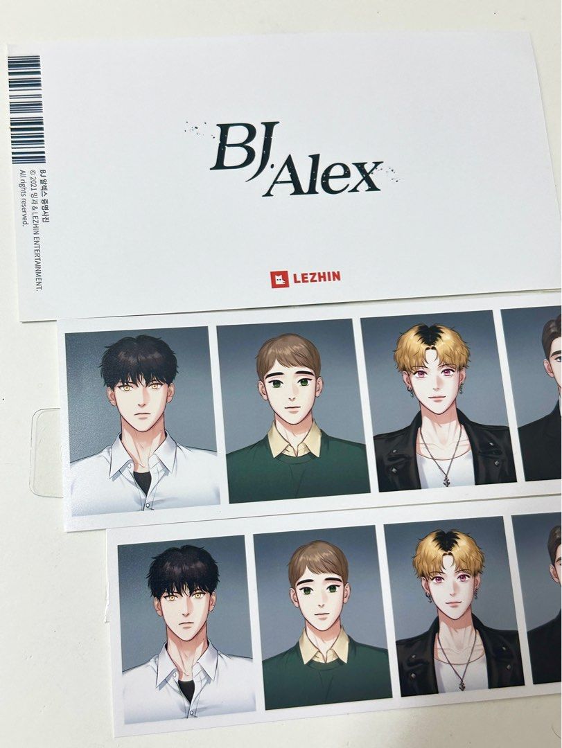BJ Alex ID Photo Lezhin Official, Hobbies & Toys, Collectibles ...