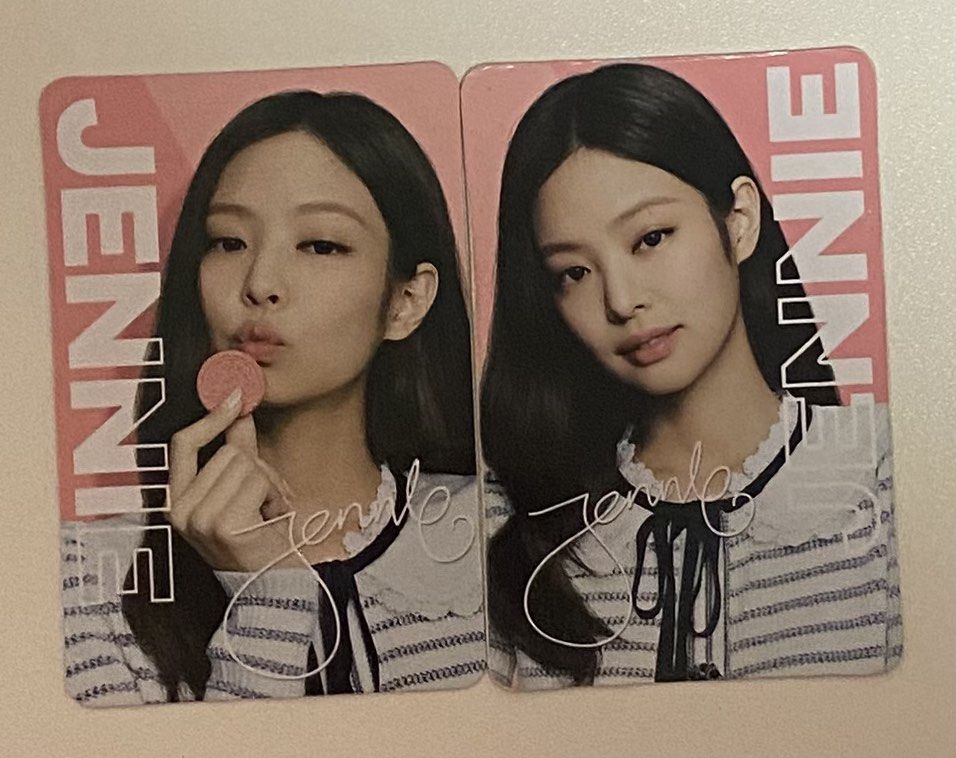 Blackpink oreo Jennie cards, Hobbies & Toys, Memorabilia & Collectibles ...