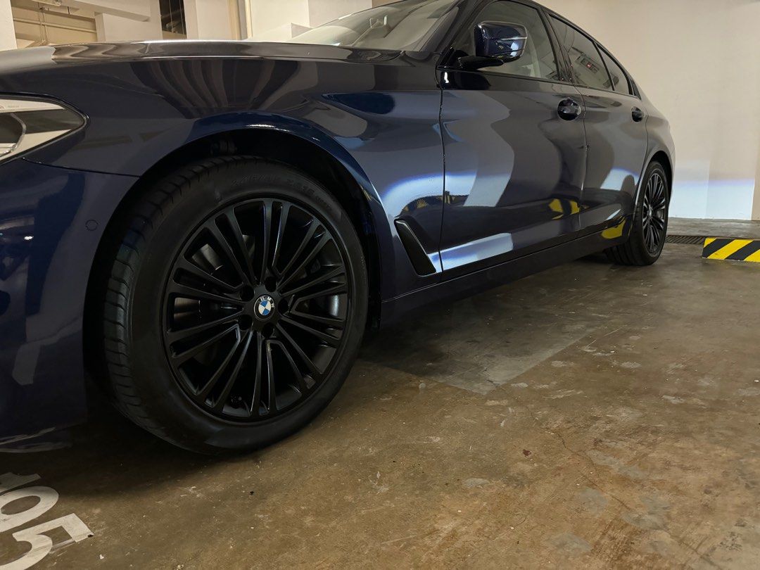 BMW 5 Series Rim Spray / Dechrome / Kurb Rash Repair / Brake Caliper ...