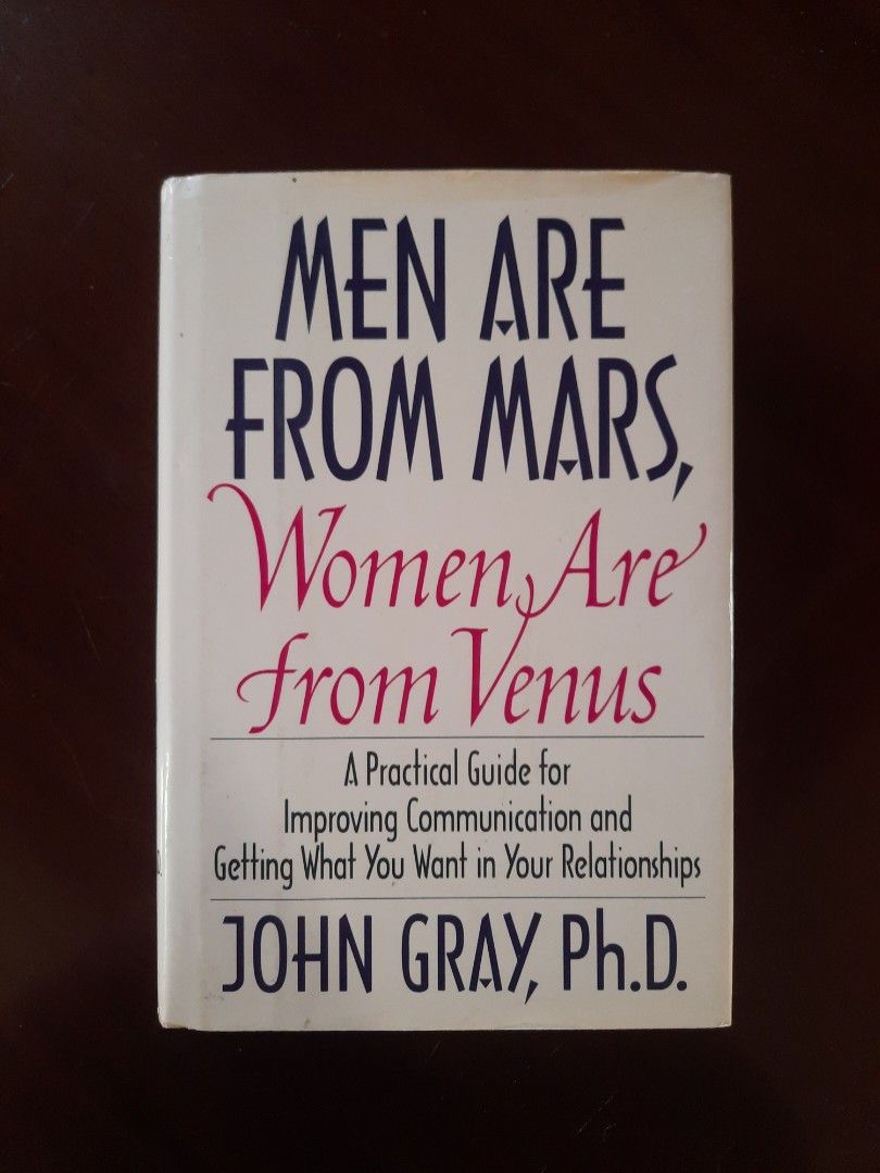 Book: Men are from Mars, Women are from Venus, Hobbies & Toys, Books ...