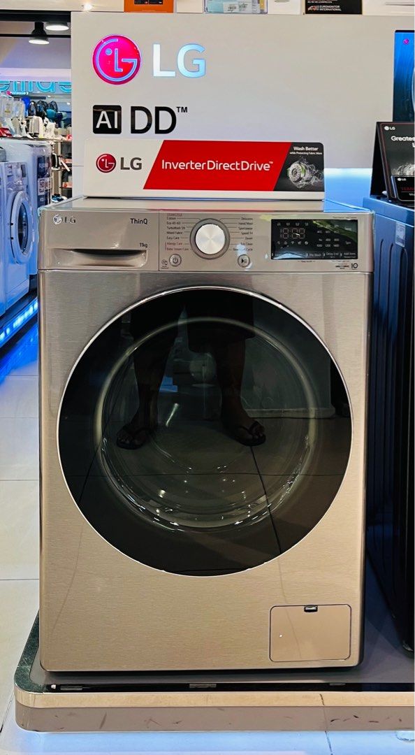 Brand New LG FV1411S3P 11kg Front Load Inverter Washing Machine (2024 ...