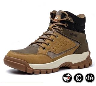 CATERPILLAR MEN's P712037 Propane STEEL TOE CSA safety shoes Boots ...