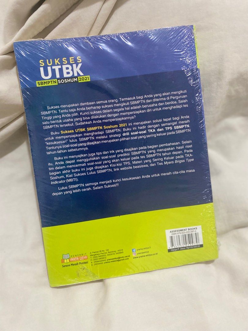 buku utbk snbt, Buku & Alat Tulis, Buku di Carousell