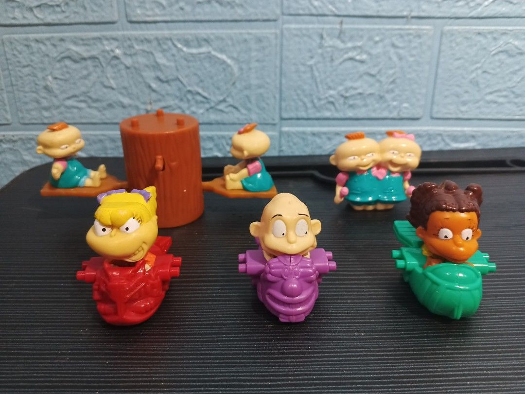 Burger King Rugrats Set, Hobbies & Toys, Toys & Games on Carousell