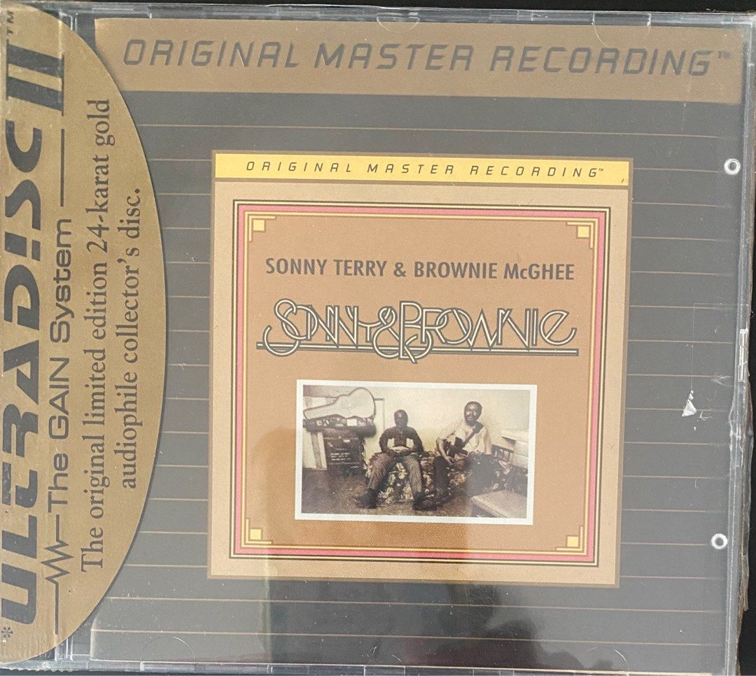 CD: blues - BRAND NEW & SEALED Mofi / MFSL / Mobile Fidelity Sound Lab: Sonny Terry & Brownie ...