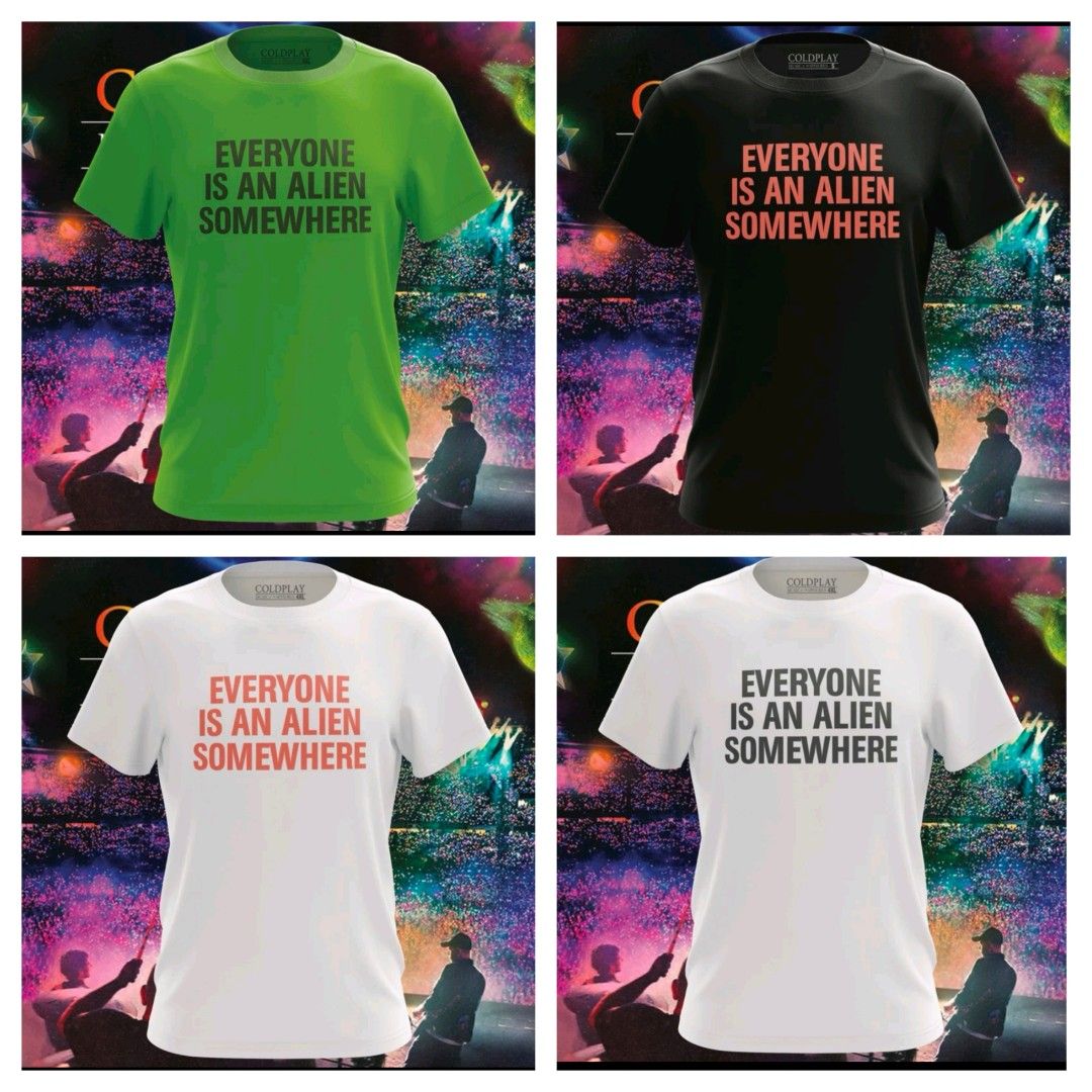 COLDPLAY - EVERYONE IS AN ALIEN SOMEWHERE, Hobbies & Toys, Collectibles ...