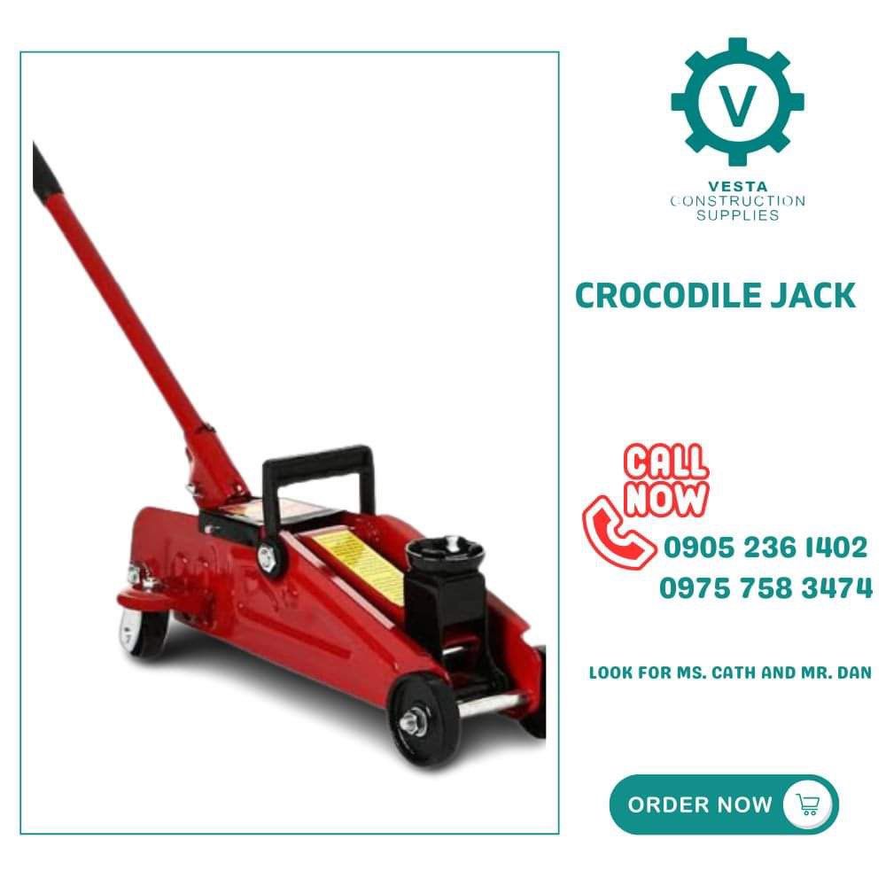 Crocodile jack, Commercial & Industrial, Industrial Equipment on Carousell