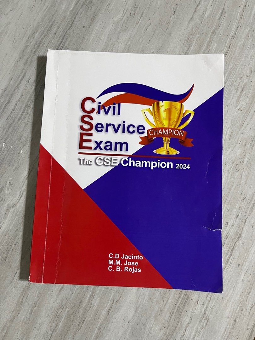 CSE Reviewer 2024, Hobbies & Toys, Books & Magazines, Textbooks on ...