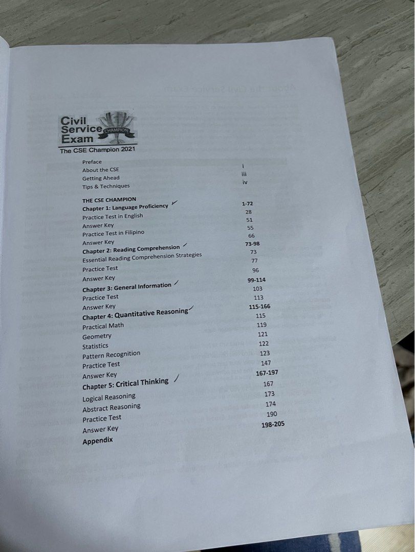 CSE Reviewer 2024, Hobbies & Toys, Books & Magazines, Textbooks on ...