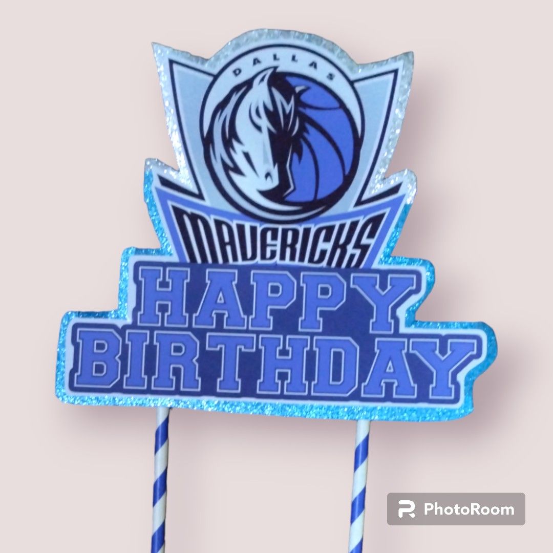 Dallas Mavericks NBA Team Basketball Theme Birthday Party Banner ...