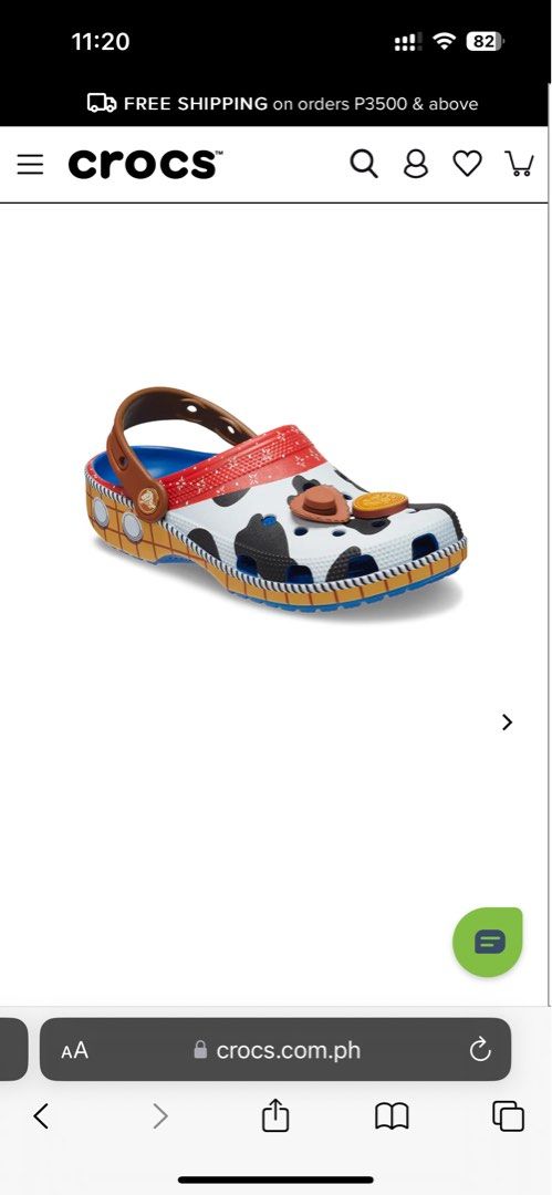 Disney Pixar Toy Story Crocs 2024, Men's Fashion, Footwear, Slippers ...