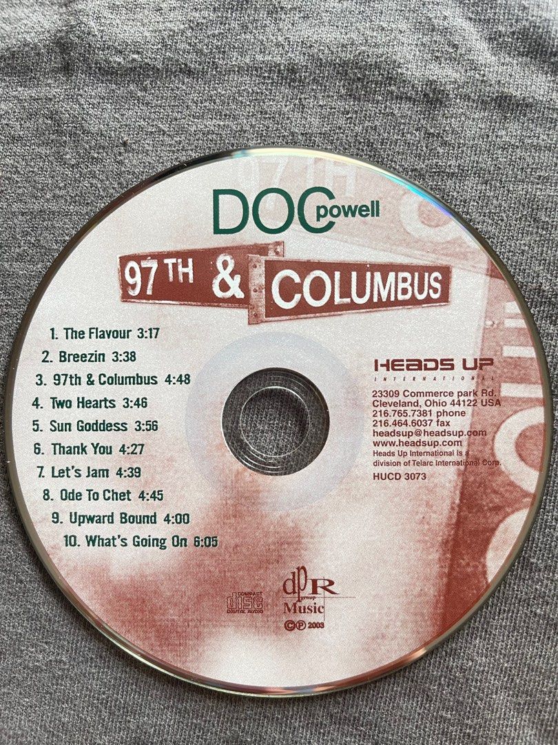 DOC POWELL - 97TH & COLUMBUS, Hobbies & Toys, Music & Media, CDs & DVDs ...