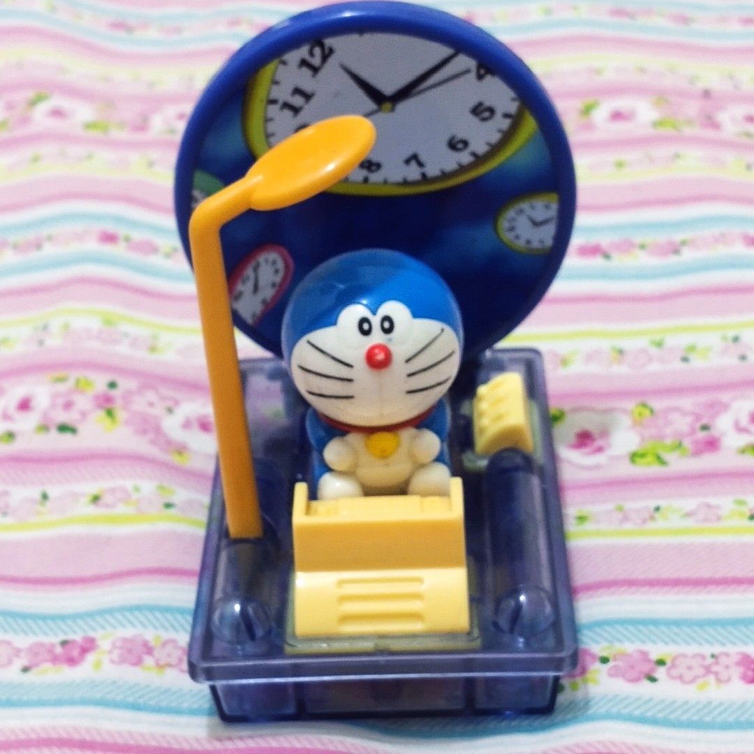 Figure Doraemon Mesin Waktu Jadul Lawas Vintage kak, Toys ...