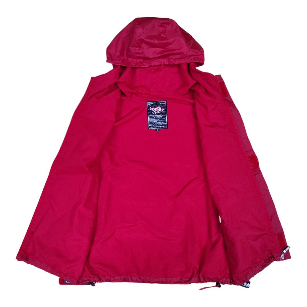 Fluke Red Windbreaker, Women's Fashion, Coats, Jackets and Outerwear on ...
