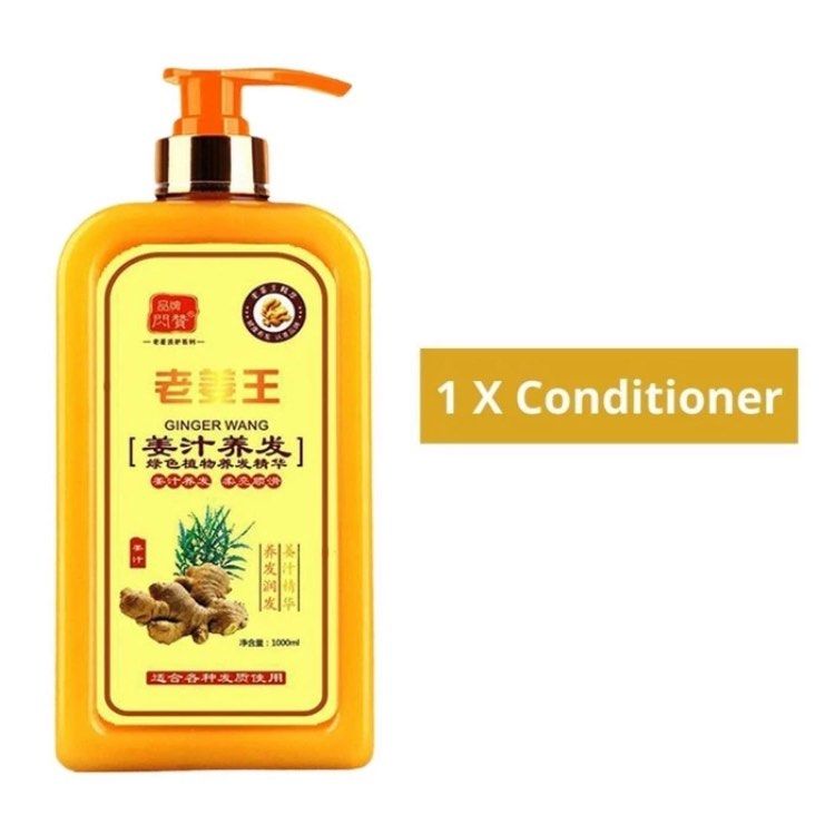 (FOREVER PREMIUM) 1000ml Hair Shampoo Conditioner Anti Hair Loss Ginger ...