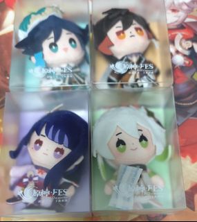 [Instock] Genshin finger puppets, Hobbies & Toys, Memorabilia ...