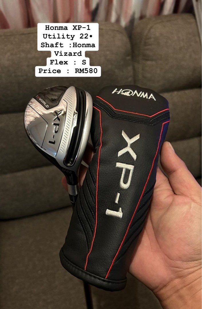 Golf Hybrid Utility 22• Honma XP-1, Sports Equipment, Sports & Games, Golf on Carousell
