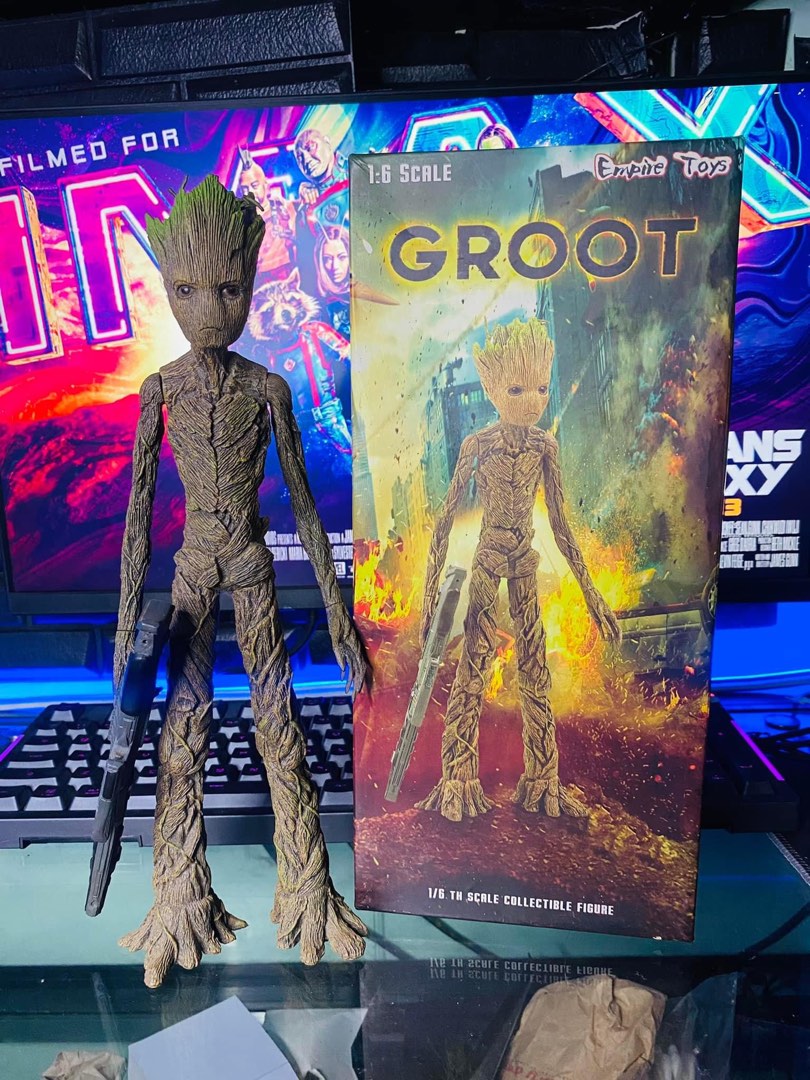 Groot 1/6 Scale, Hobbies & Toys, Toys & Games on Carousell